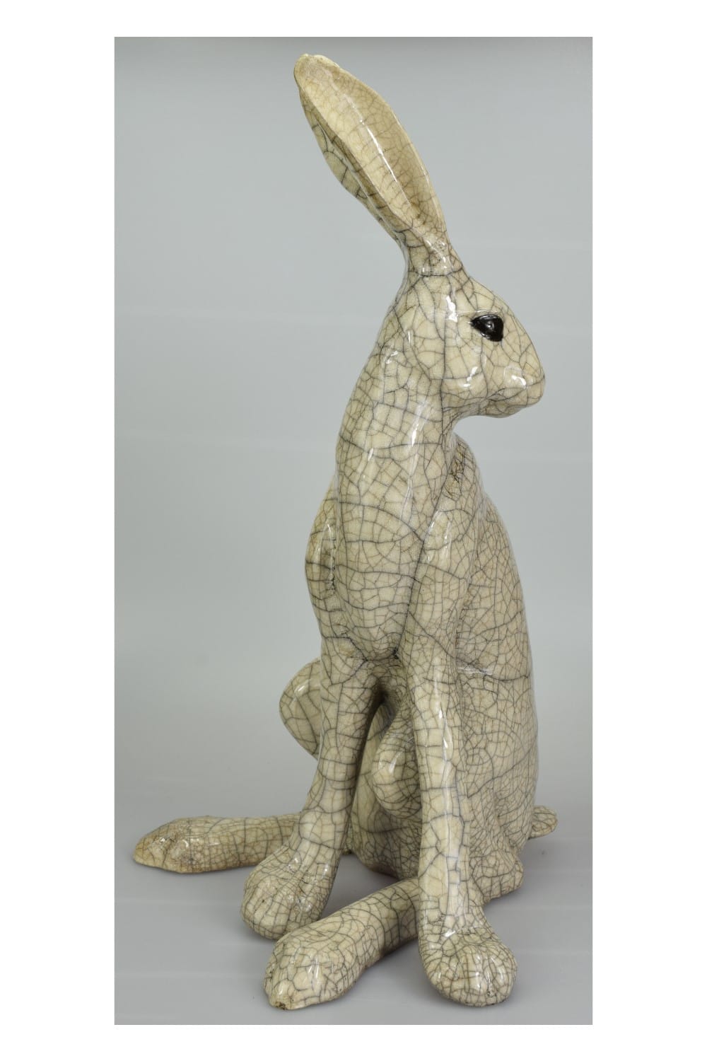 Large turning hare - Midlands Potters